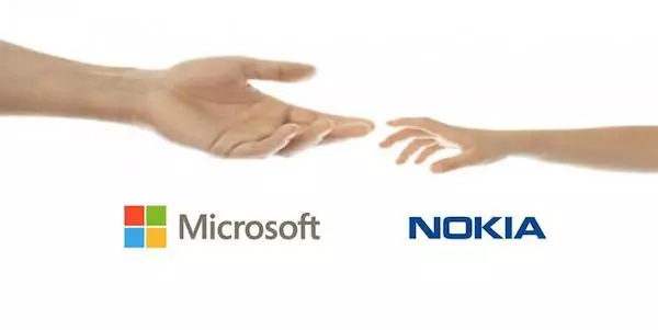 Nokia cộng với Microsoft.