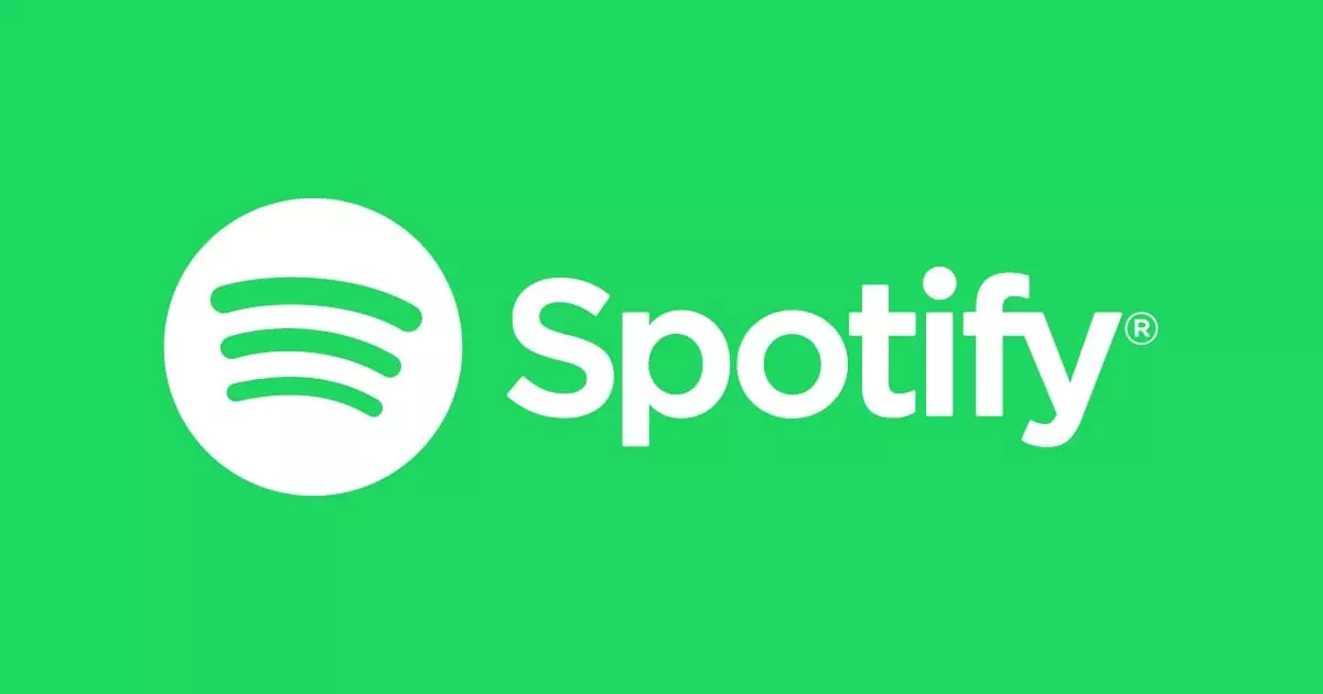 خدمات Spotify یک ستون 
