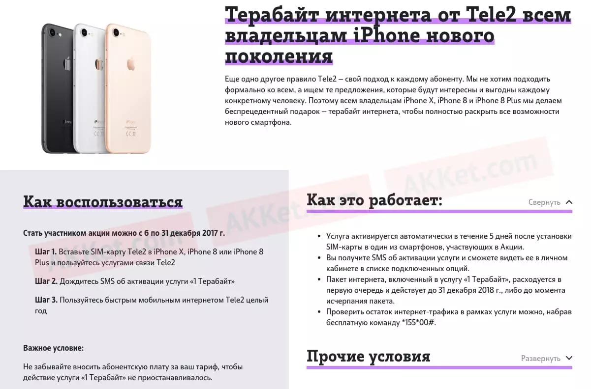 Operater Tele2 se je začel distribuirati brezplačno 1000 GB mobilnega interneta vsem prebivalcem Rusije 10073_3