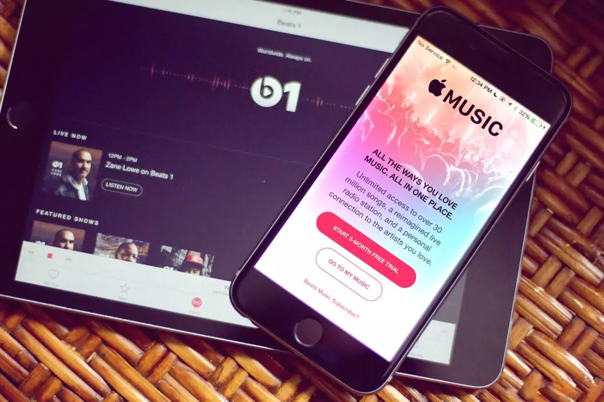 Apple'i muusika tellimus Venemaal on muutunud 75 rubla jaoks kuus