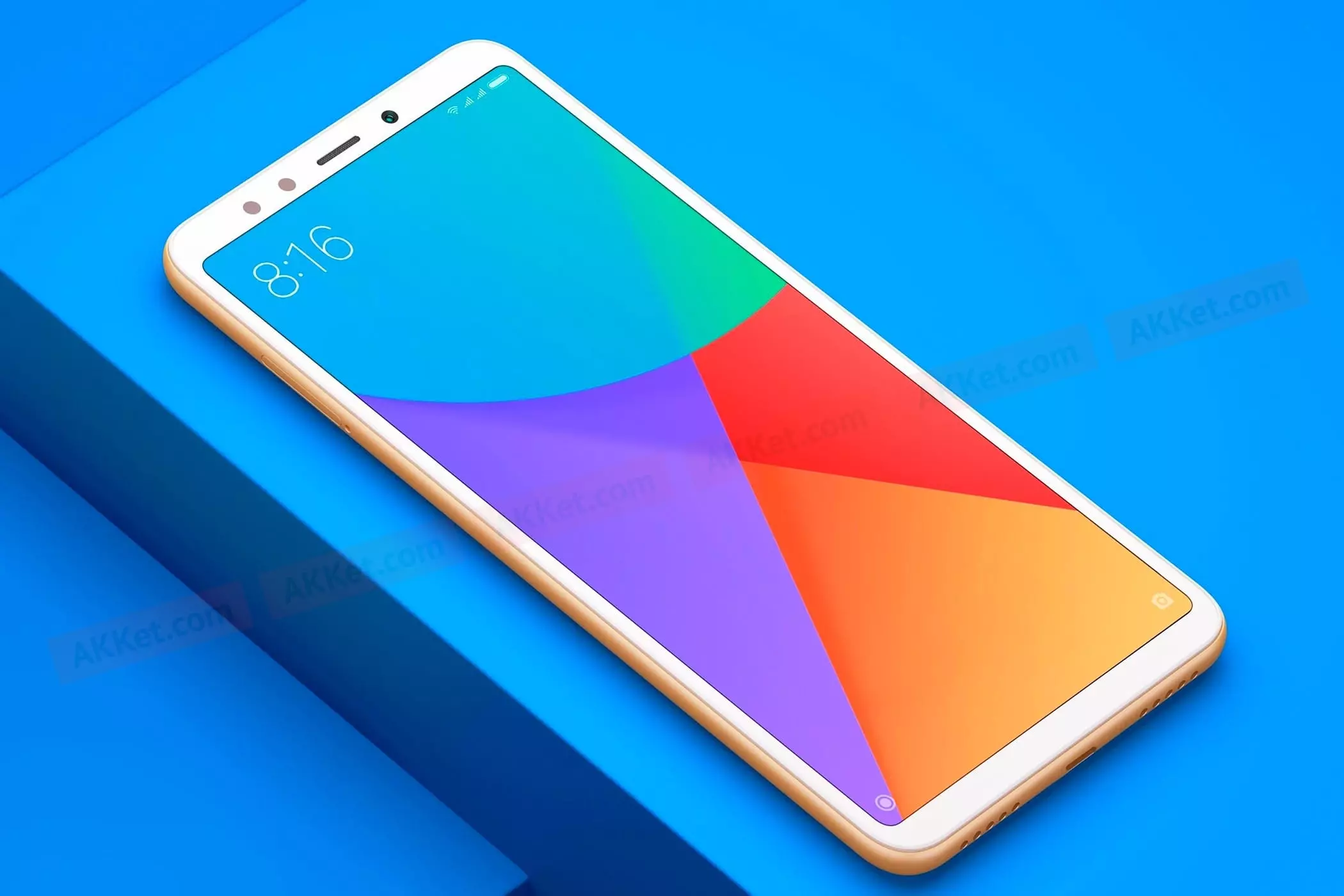 Photo uncovered real design frameless flagship Xiaomi Mi 7 on the Android Oreo 10524_1