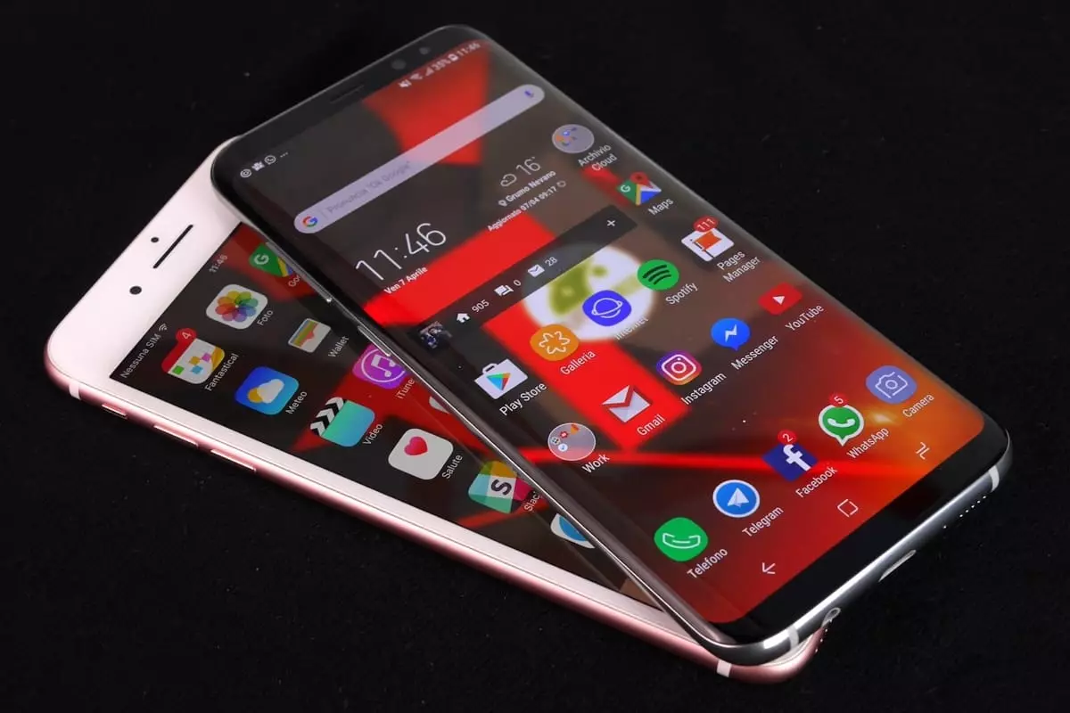 Samsung disgraced for hele verden: iPhone 6s brøt galakse s8 med fart 10598_1
