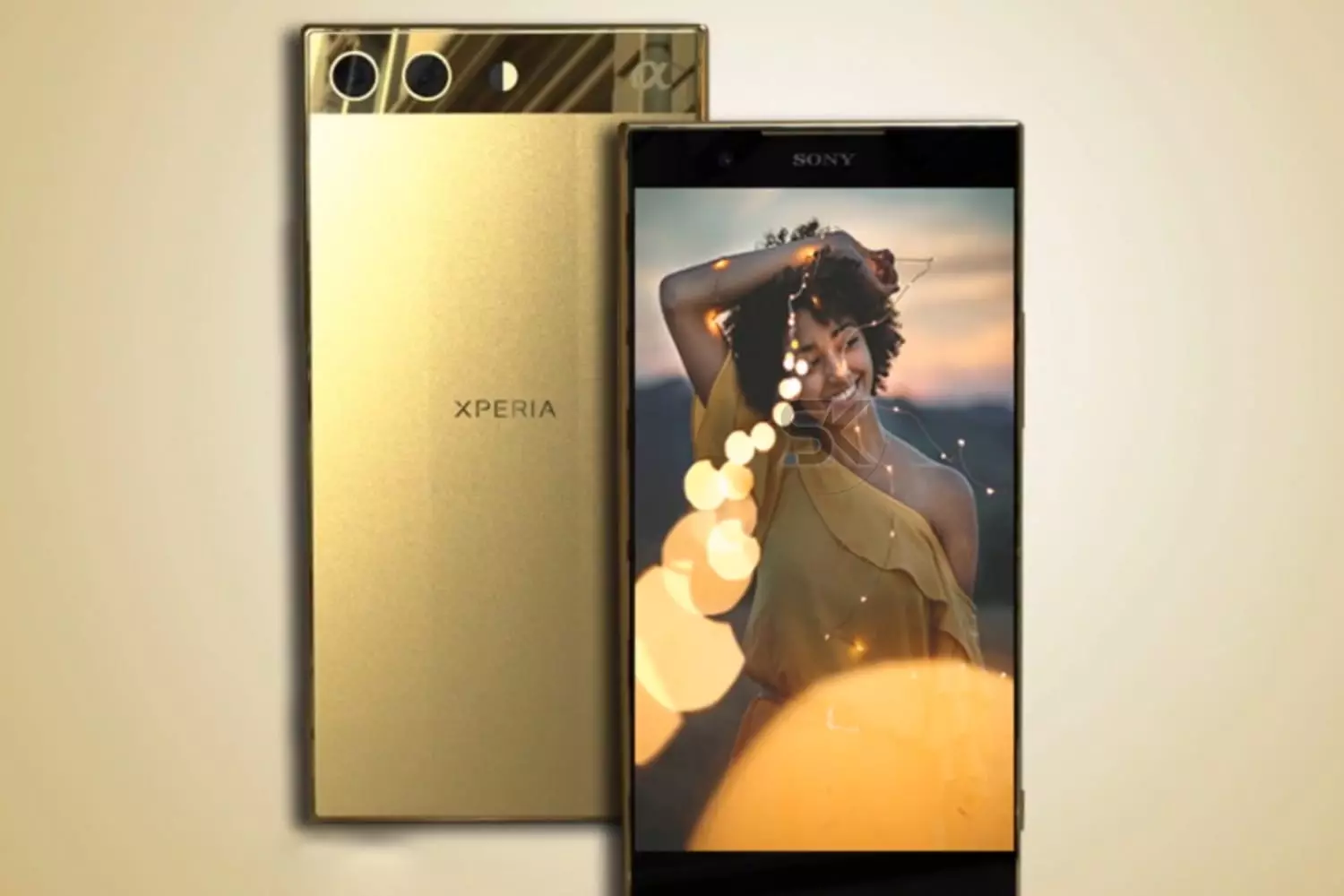 Bendera ya Stylish Sony Xperia Alpha 2018 ilionyesha katika picha na video kutoka pande zote 10642_1