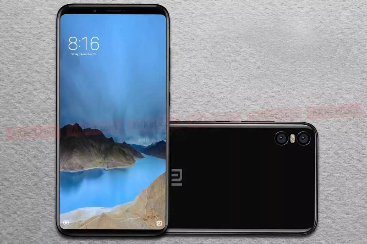 Xiaomi Mi 7 Tau txais ib qho screen amoled nrog ib txwm-ntawm cov khoom siv thev naus laus zis 10806_2