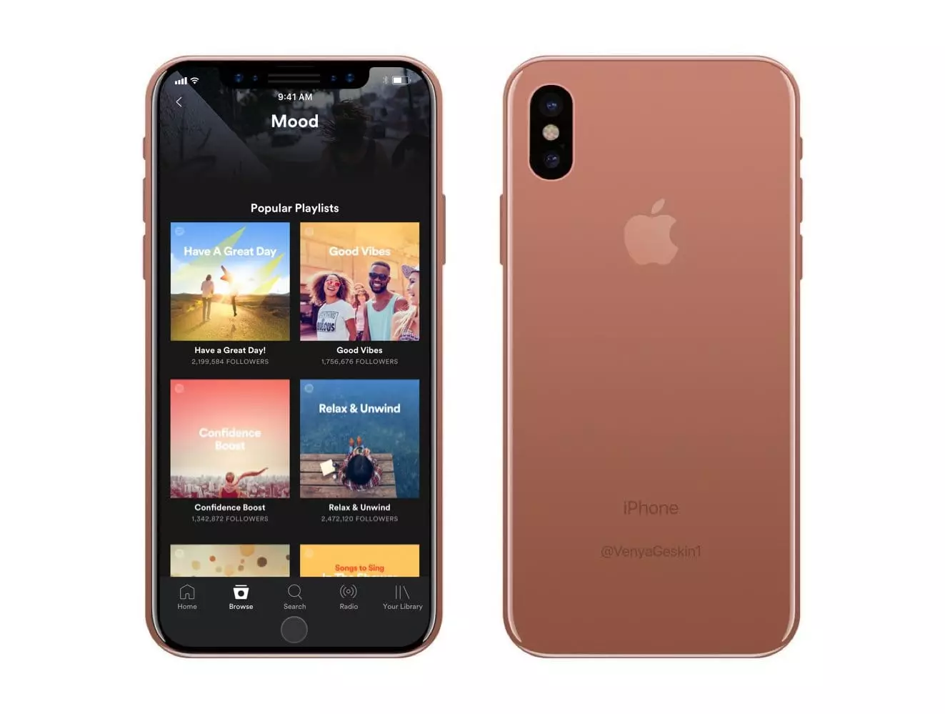 I-iPhone i-iPhone 8 yezicelo zijongeka zimangalisa 10996_4