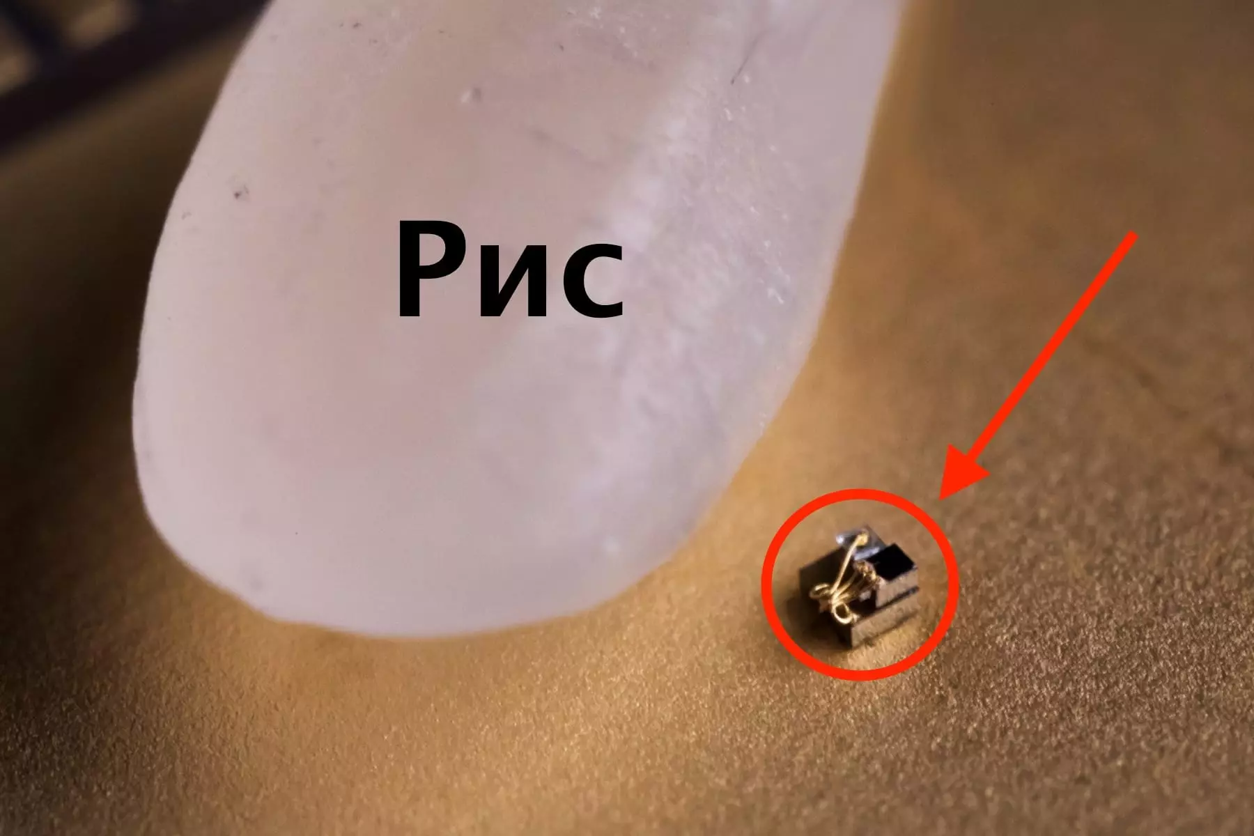 Vytvořil nejvíce miniaturní počítač, což je 1000 krát méně rýže