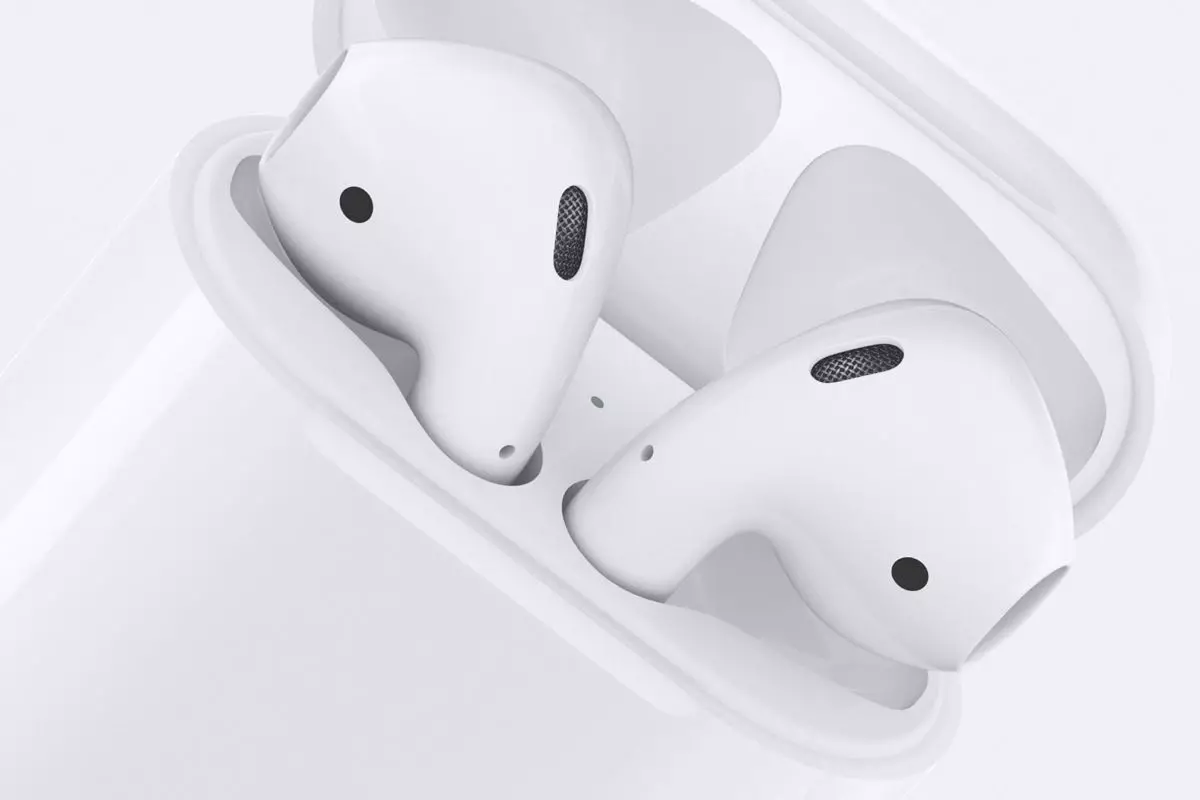 Airpods fones de ouvido sem fio são capazes de conectar via Bluetooth