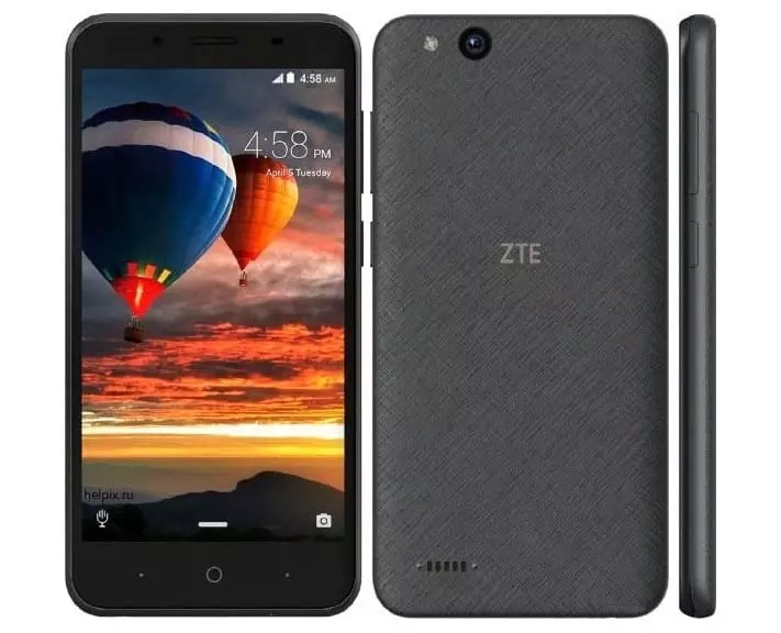 ZTE TEMPO GO 발표 - Android에서 4G 스마트 폰 4,500 루블에 대한 이동 11311_2