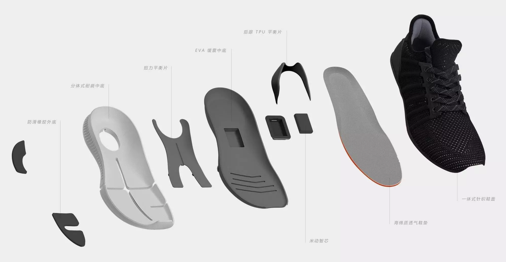Xiaomi lanzou sorprendentes zapatillas 