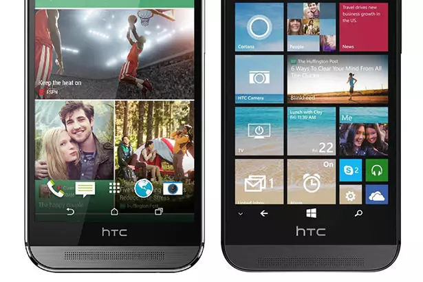 HTC pral lage smartphone nan bato M9 C andwad ak Windows Nimewo telefòn