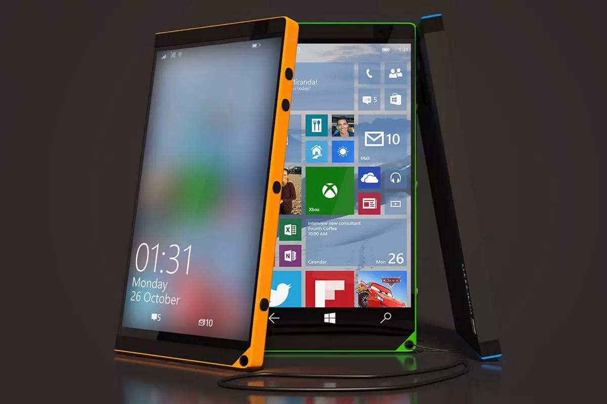 Microsoft e khutlela 'marakeng oa Smartphone ho tiisa maemo a iPhone le Android 11727_1