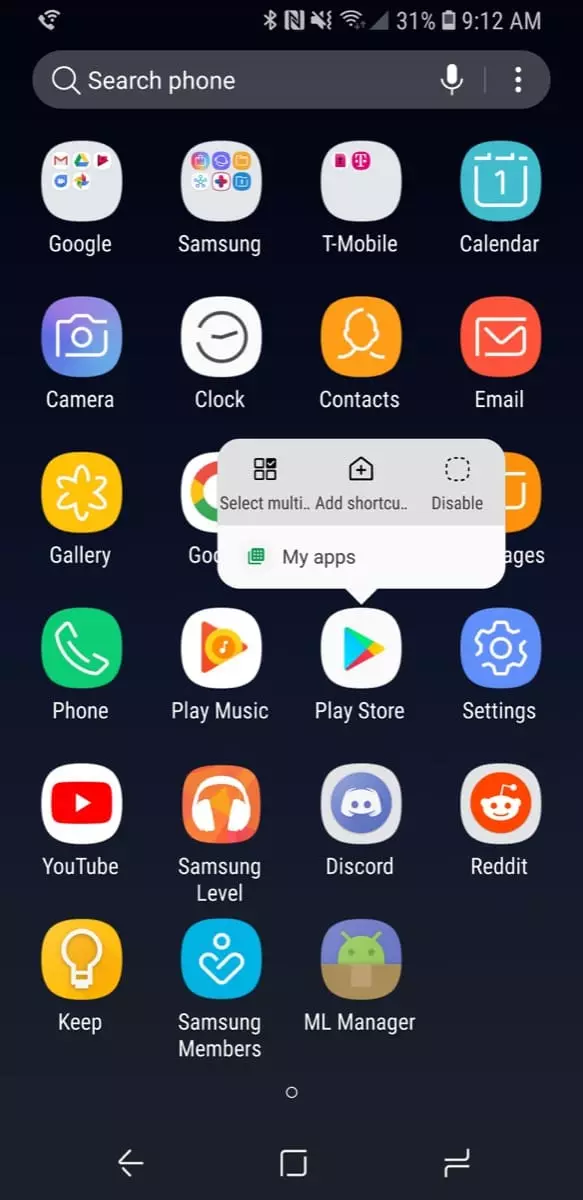 Android 8.0 Oreo inoburitswa Samsung Galaxy S8 - Interface Screenshots 11787_2