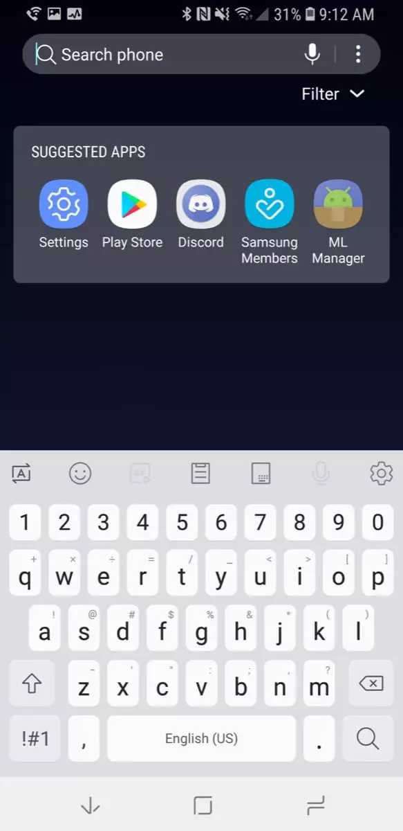 Android 8.0 Oreo inoburitswa Samsung Galaxy S8 - Interface Screenshots 11787_3