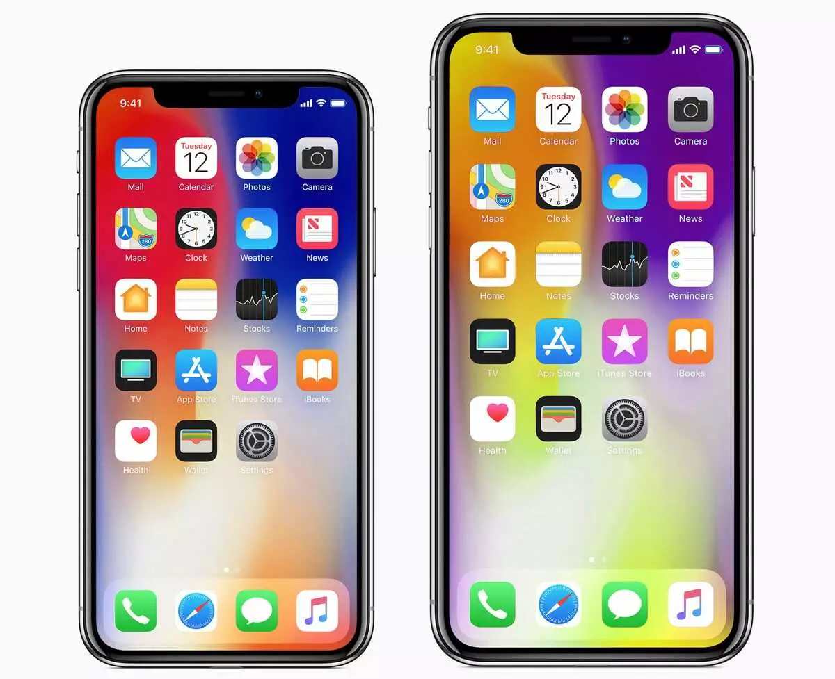 មានតែទូរស័ព្ទ iPhone X PLUE ប៉ុណ្ណោះក្នុងឆ្នាំ 2018 ប៉ុណ្ណោះដែលនឹងទទួលបានការគាំទ្រសម្រាប់ស៊ីមកាតចំនួន 2 11809_1