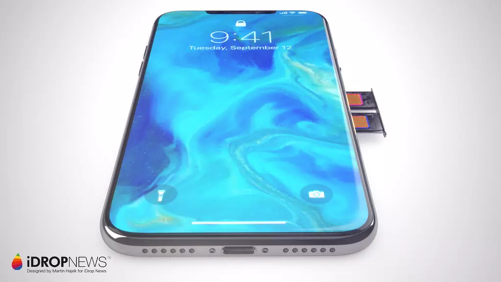 មានតែទូរស័ព្ទ iPhone X PLUE ប៉ុណ្ណោះក្នុងឆ្នាំ 2018 ប៉ុណ្ណោះដែលនឹងទទួលបានការគាំទ្រសម្រាប់ស៊ីមកាតចំនួន 2 11809_3