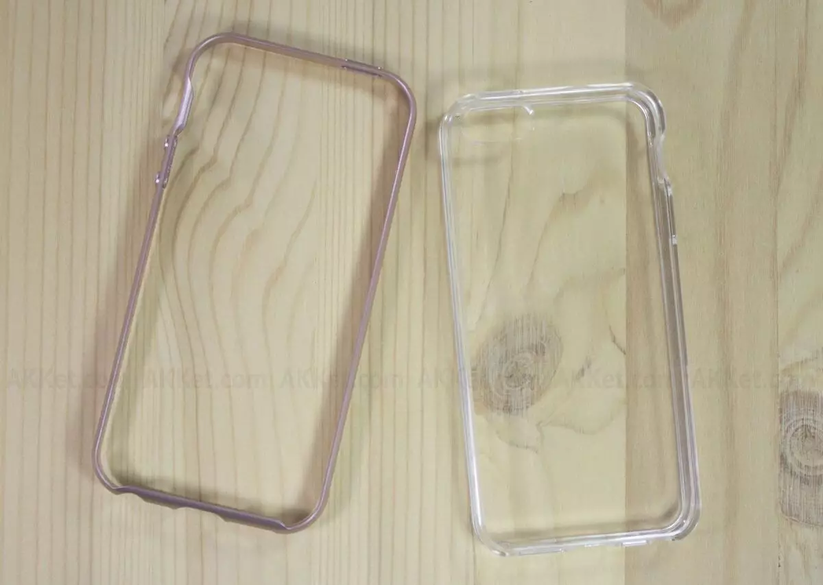 I-VRS idayi ye-crystal bumper rose yegolide i-iphone