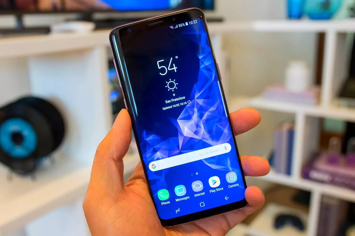 Samsung Galaxy S9 საშინელებათა ჩამოინგრა ფასი 12037_1