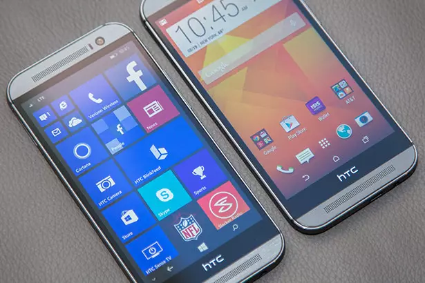 HTC e tla hlahisa li-smartphones feela ho Android le Fono ea Windows