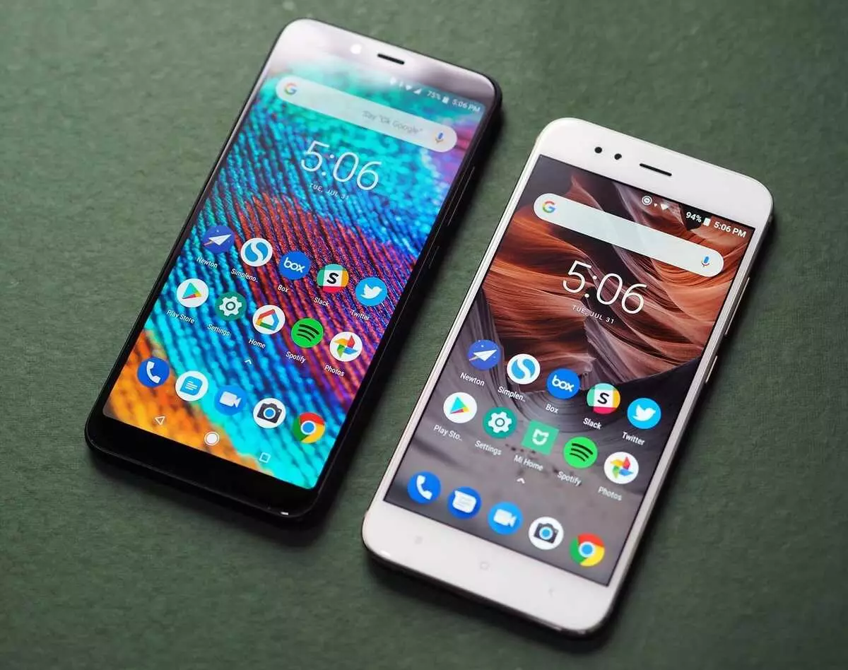 Xiaomi Mi A2 en Xiaomi redmi Nota 5 Pro hoof van die top 10 mees gewilde slimfone in die wêreld 12086_1