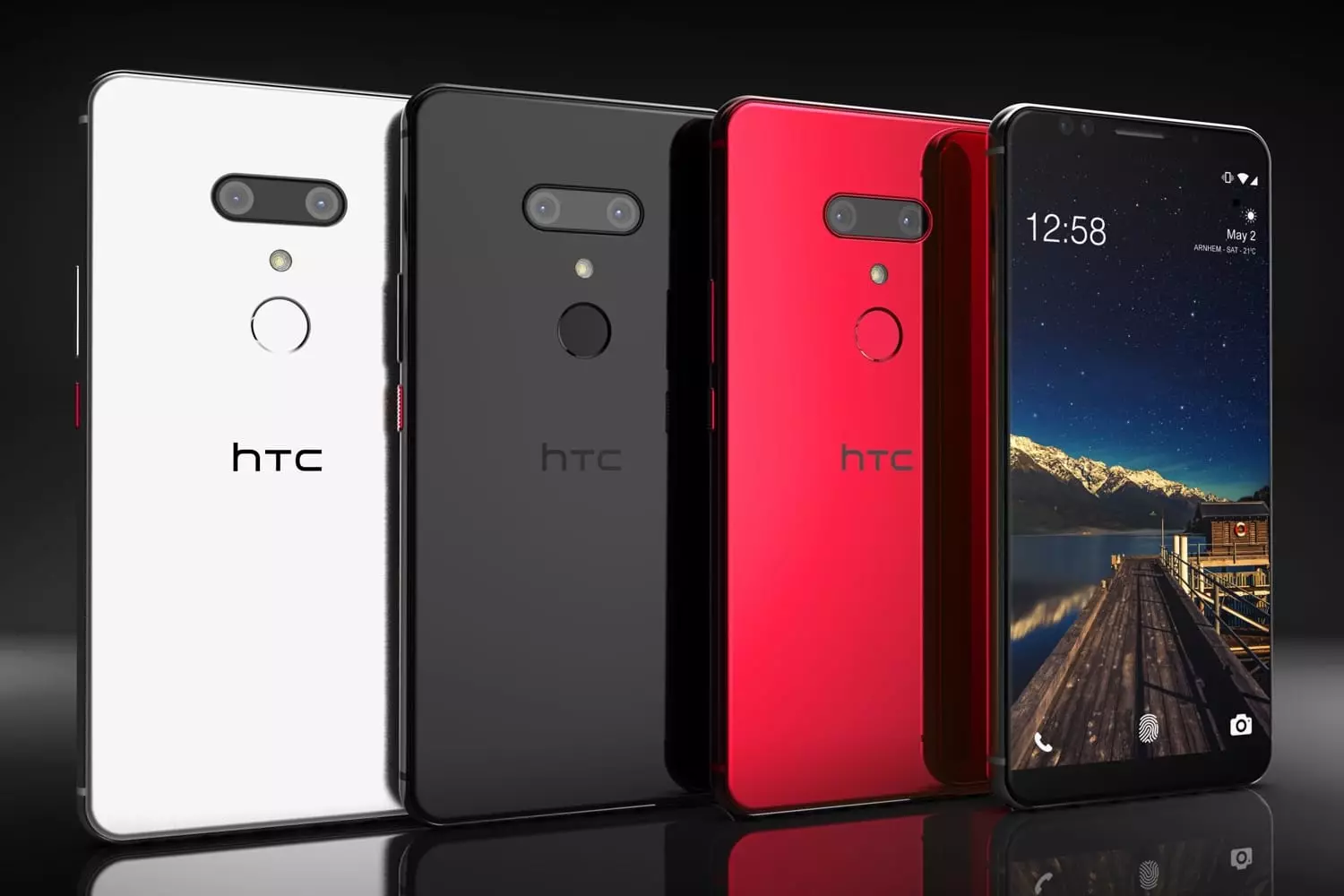 HTC U12 کی پیشکش کی سرکاری تاریخ، 