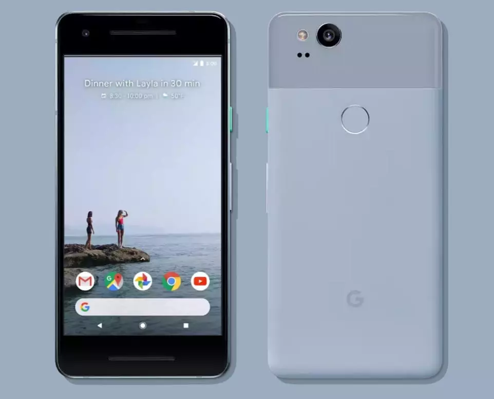 Fógraíocht Google Pixel 2 agus Pixel 2 XL - Barr Fóinphótaí ar Android 8.0 Oreo 12259_4