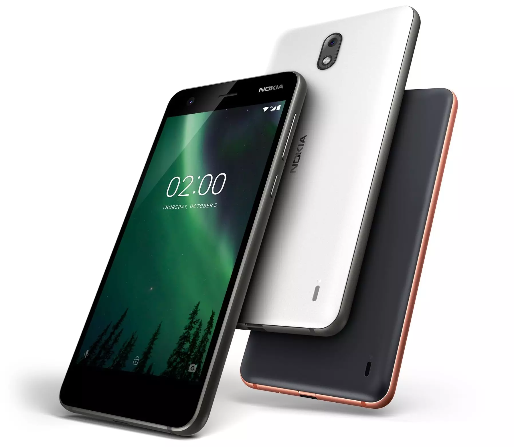 Ultra-bidjè Nokia 2 te kòmanse vann nan Larisi - pri 12289_1