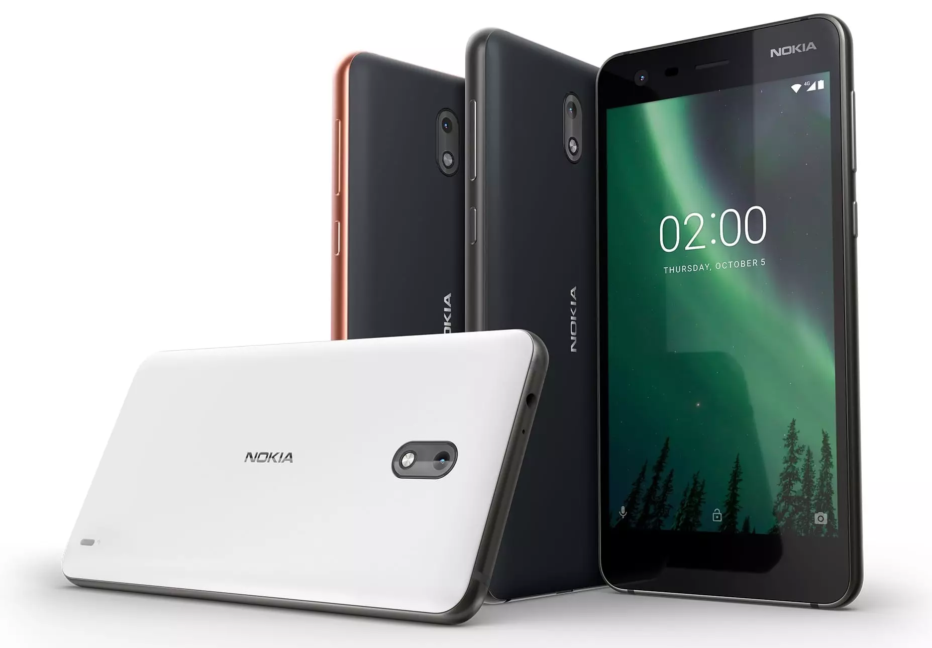 Ultra-bidjè Nokia 2 te kòmanse vann nan Larisi - pri 12289_2