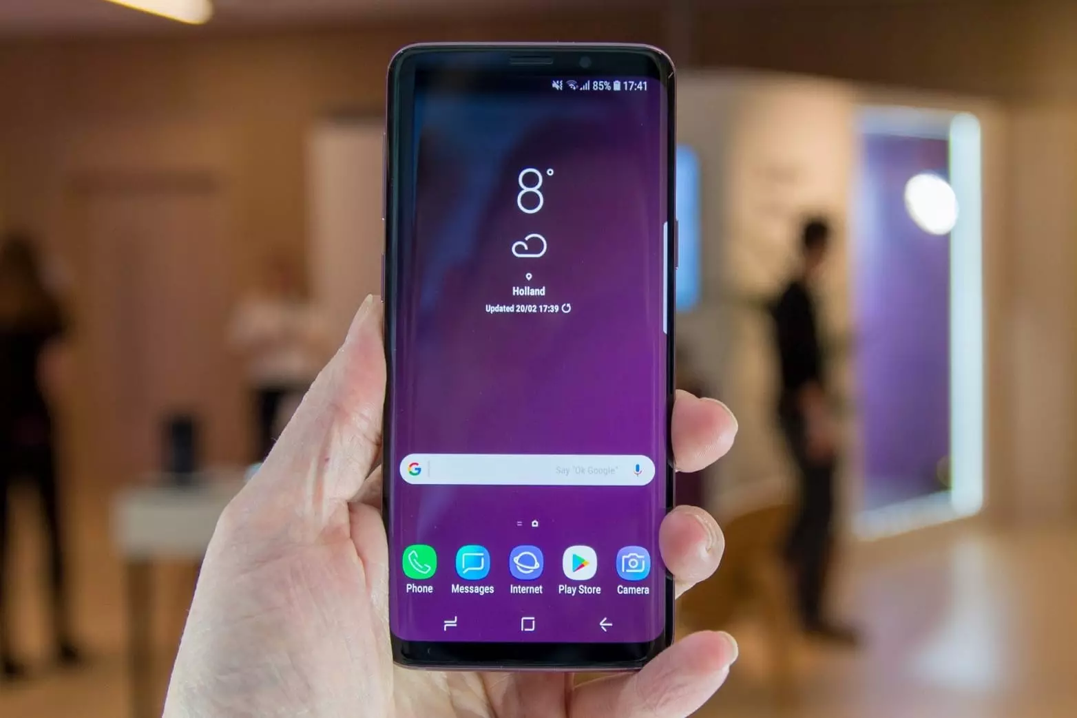 Die media geleer die kode naam Samsung Galaxy S10 en die funksies van die smartphone 12297_1