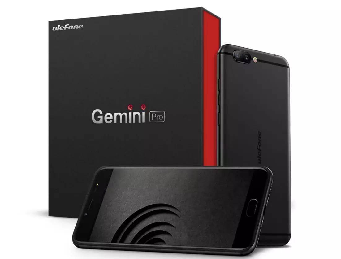 Ulefone Gemini Pro, punaisen iPhone 7 Plus-analoginen, tilapäisesti myydä $ 40 alennus 12302_1