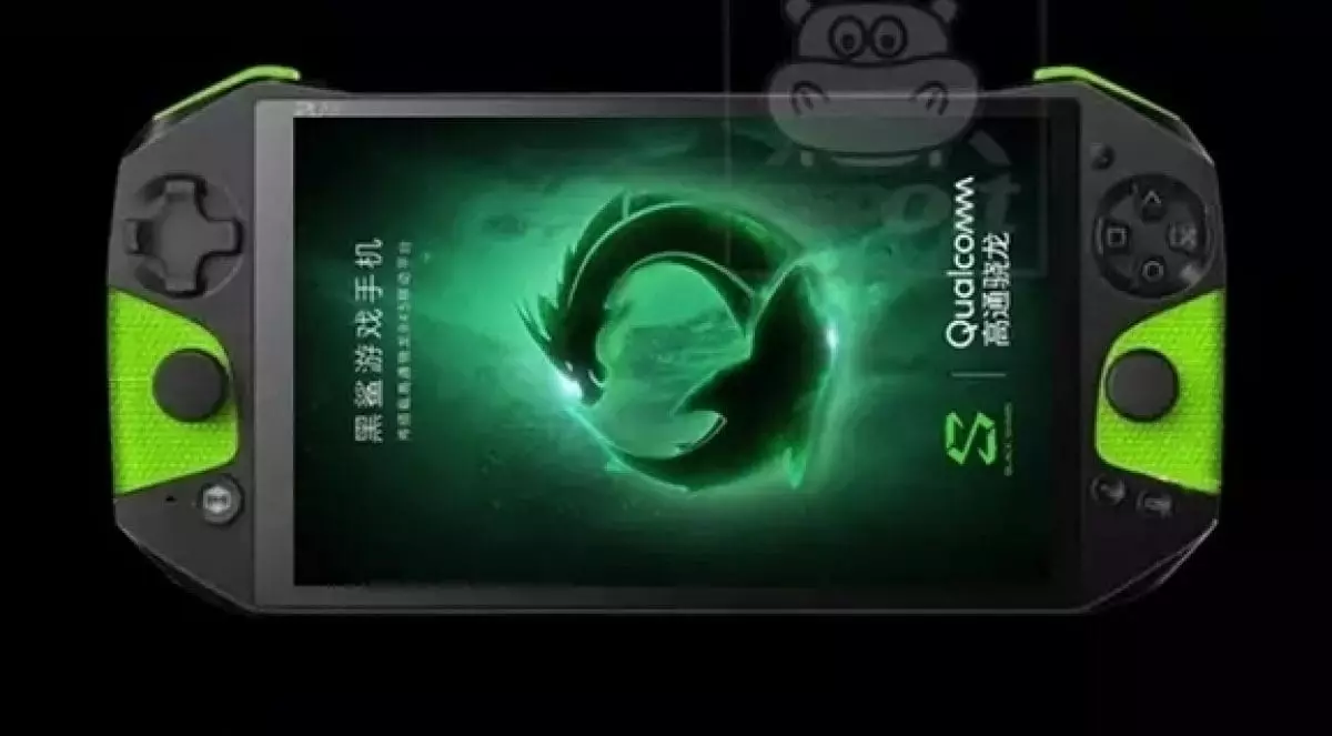 Xiaomi బ్లాక్ షార్క్ గేమ్ స్మార్ట్ఫోన్ ప్రస్తుతం చిత్రంలో చూపించింది. 12560_1
