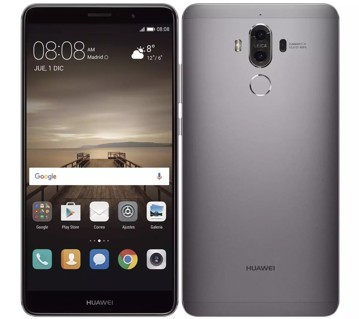I-Smartphone yokuqala ye-Huawei, ezovuselelwa ngaphambi kwe-Android 8.0 Oreo 12961_2