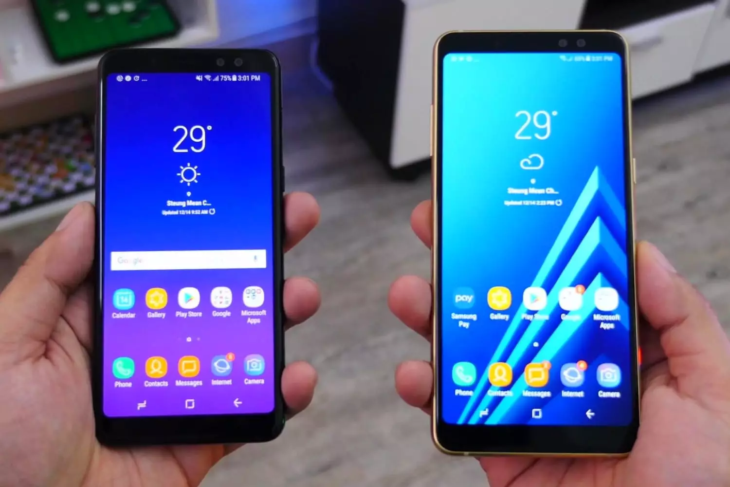 Samsung Galaxy J3 (2018) un Galaxy J3 Pro (2018) ir gatava pārdošanas uzsākšanai 12966_1