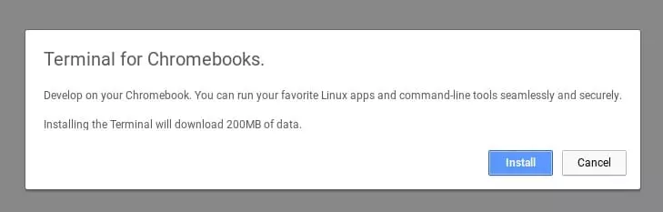 Google learde Chrome-browser om applikaasjes en spultsjes út te fieren foar Linux 13003_3