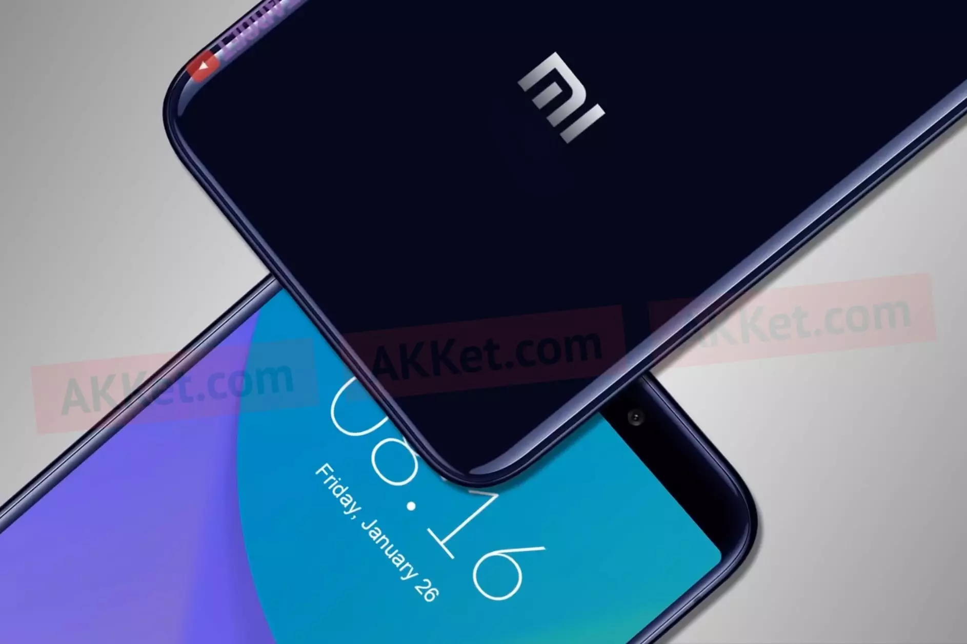 تمام اطراف سے تصاویر پر ایک ڈبل کیمرے کے ساتھ خوبصورت Xiaomi ایم ​​6X 13083_1