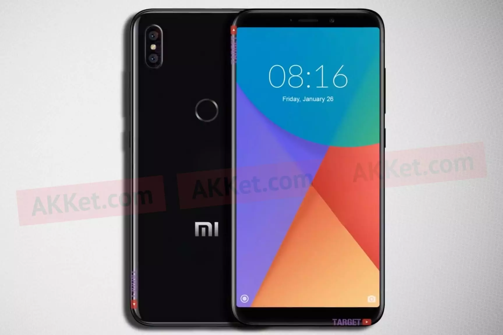 Alayeye xiaomi mi 6x pẹlu kamẹra ilọpo meji lori awọn aworan lati gbogbo awọn ẹgbẹ 13083_5