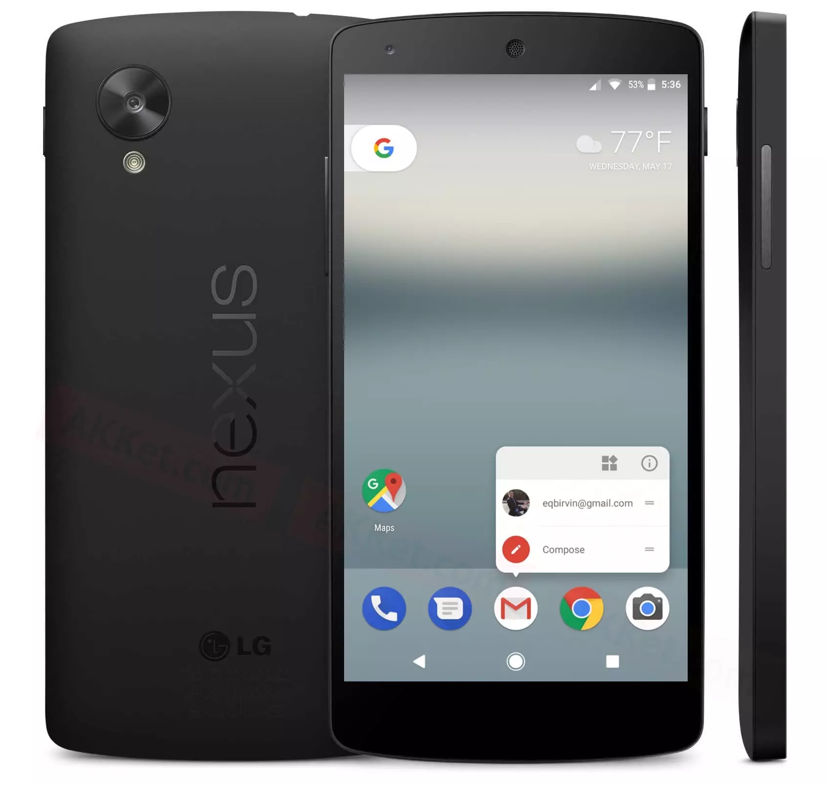 I-Google Nexus 5 ivuselelwa ku-Android 8.0 Oreo - konke kusebenza ngokugcwele futhi kungavele kufakwe 13164_2