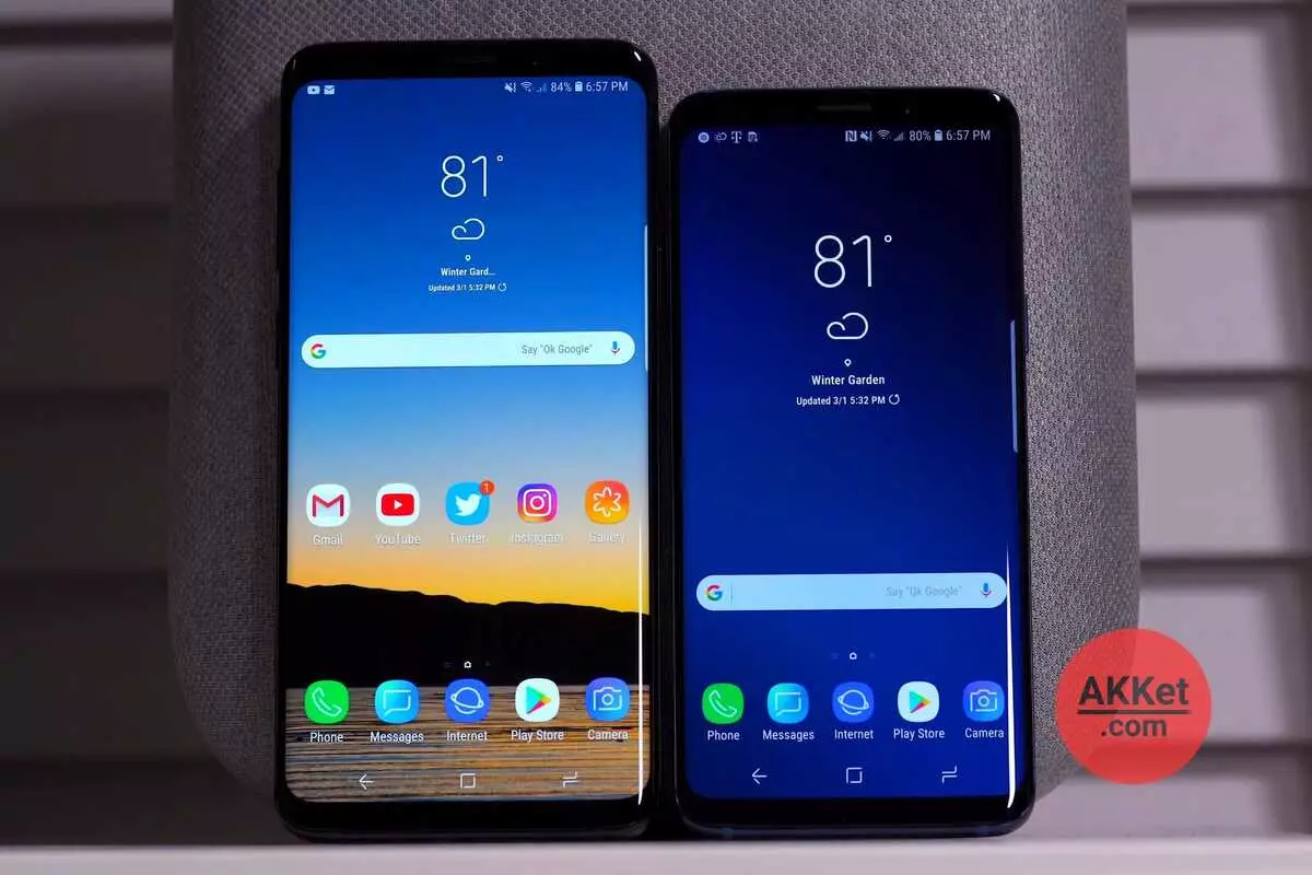 Samsung Galaxy S9 ya Russia imagwira ntchito limodzi pafupifupi kawiri kuposa chitsanzo cha US 13185_2