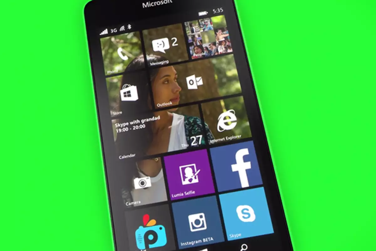 Microsoft offiziell agefouert Lumia 535 Smartphone