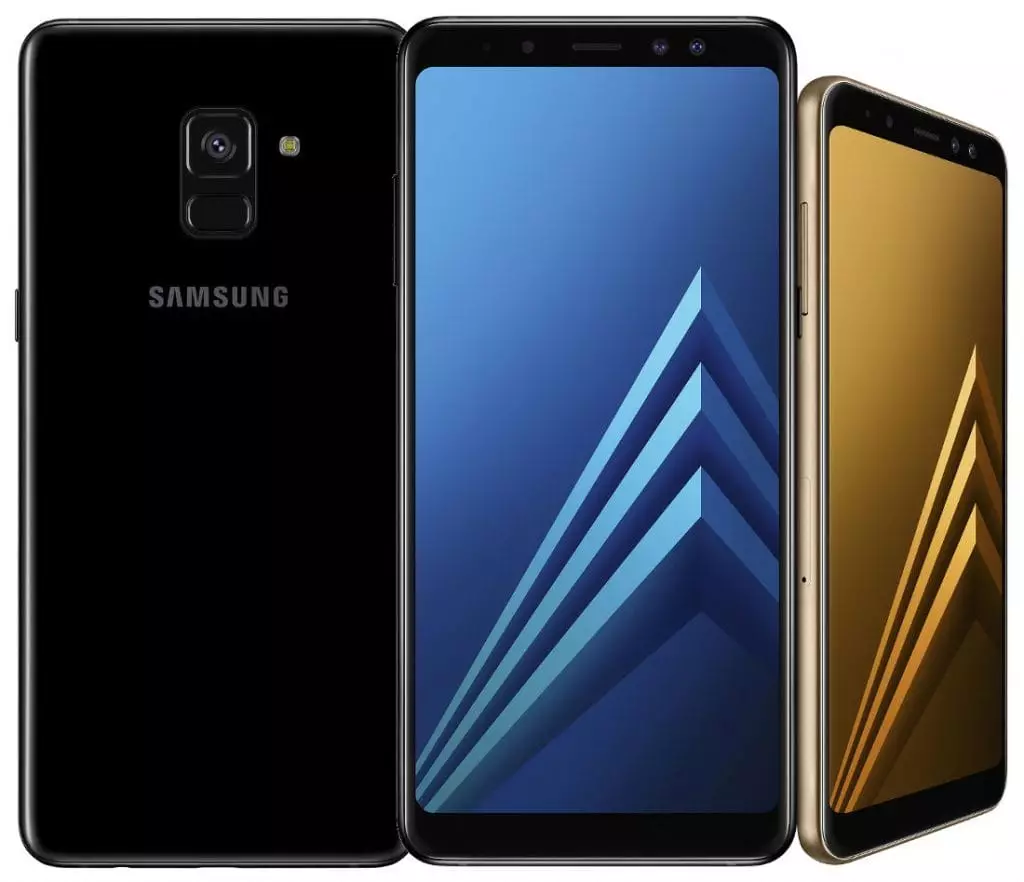 Нархи расмии Samsung Galaxy A8 (2018) ва Галактика A8 + (2018) дар Русия тамоми ҳама 13385_1
