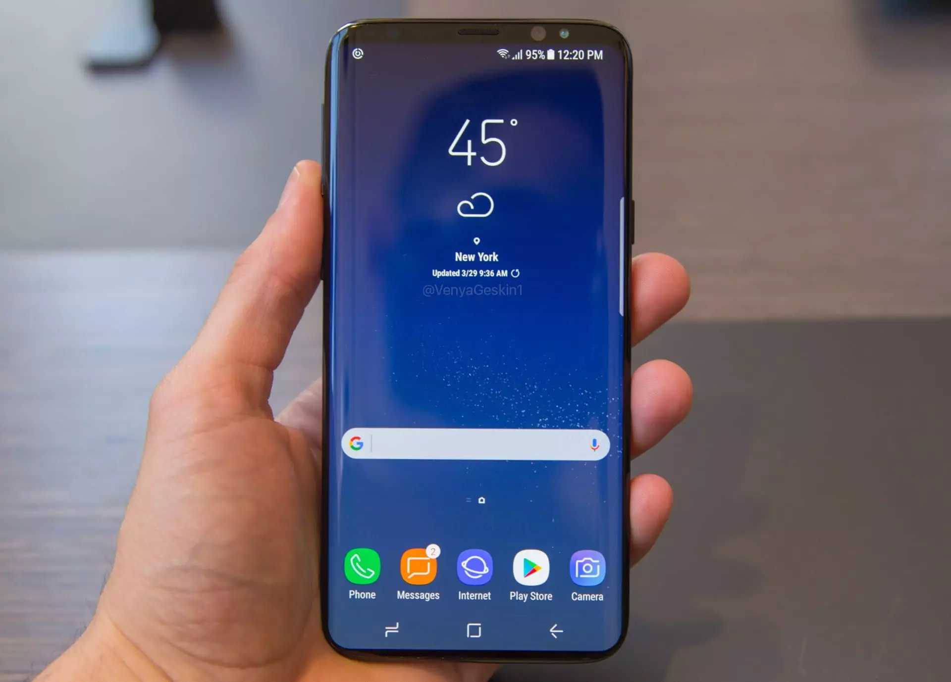 Samsung Galaxy S9 imasuntha nthawi yonseyi 13455_1