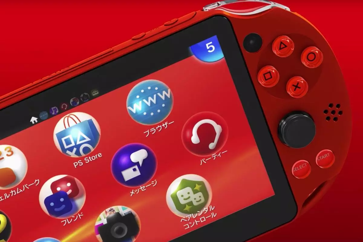 Sony yntrodusearre twa nije kleuren fan 'e Playstation Vita Game Console