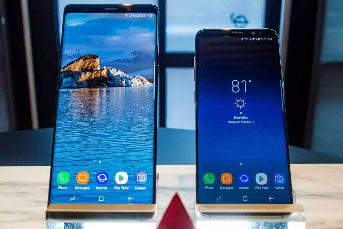 Samsung telah runtuh harga rasmi Galaxy S8 dan Galaxy Note 8 untuk menghormati bahagian 