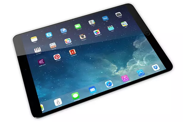 iPad Pro ከ 12 ሚሊ ሜትር ጋር ውፍረት ያለው 12.2 ኢንች ማሳያ እና መኖሪያ ይኖረዋል