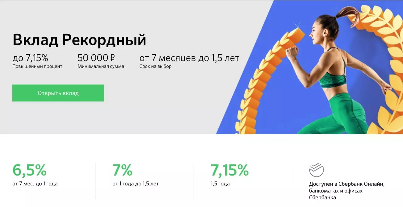 Sberbank foreslår midlertidigt at tjene mange penge uden risiko 14617_2