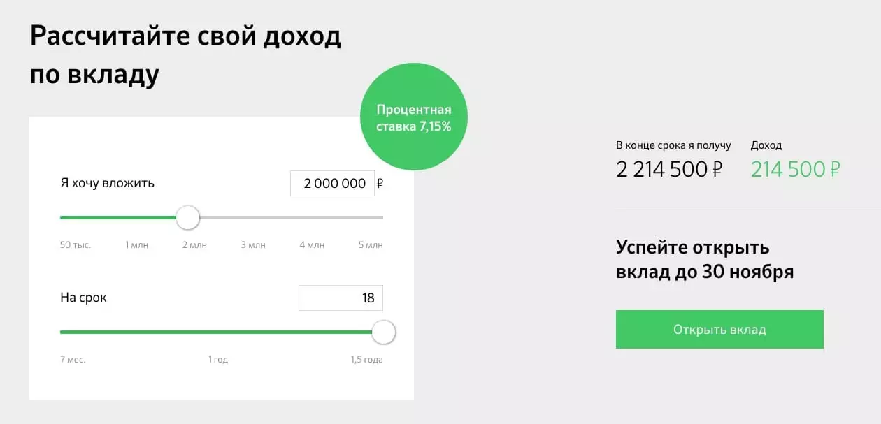 Sberbank به طور موقت پیشنهاد می کند پول زیادی بدون خطر کسب کند 14617_3