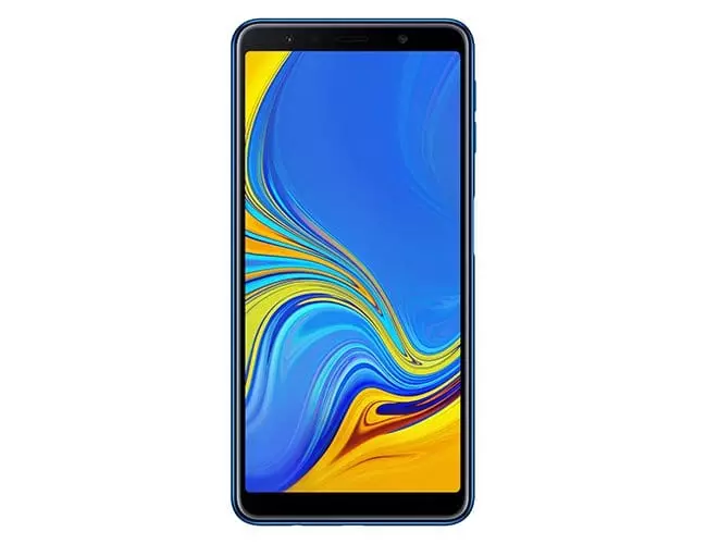 Cuirtear ceamara triple agus scanóir taobh i láthair Samsung Galaxy A7 (2018) 14942_2