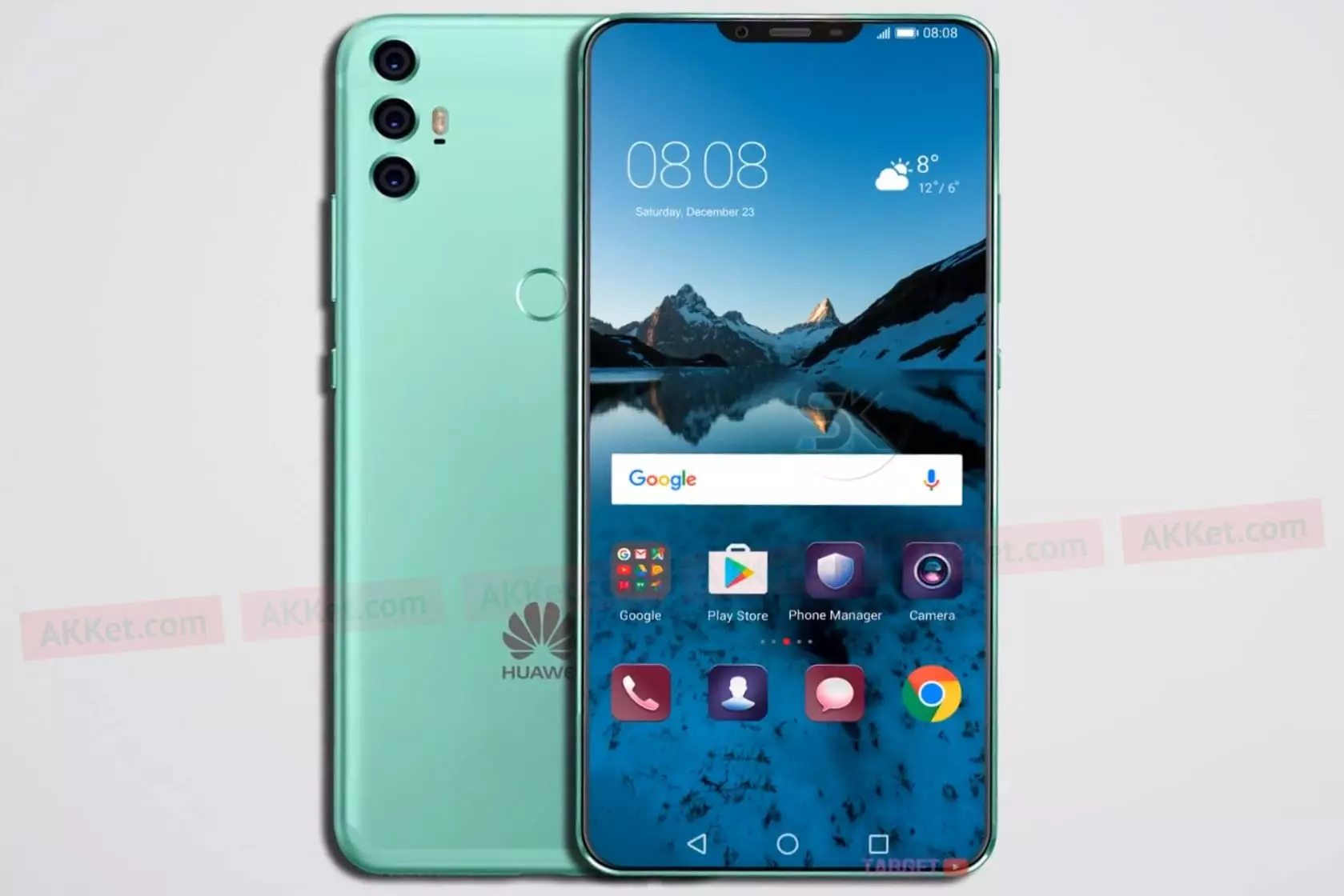 מדהים Huawei P11 עם מצלמה משולשת וסורק פנים בפעם הראשונה על תמונות 14972_4