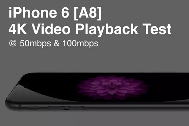 iphone 6, iphone 6 plus và ipad air 2 hỗ trợ phát lại video 4k