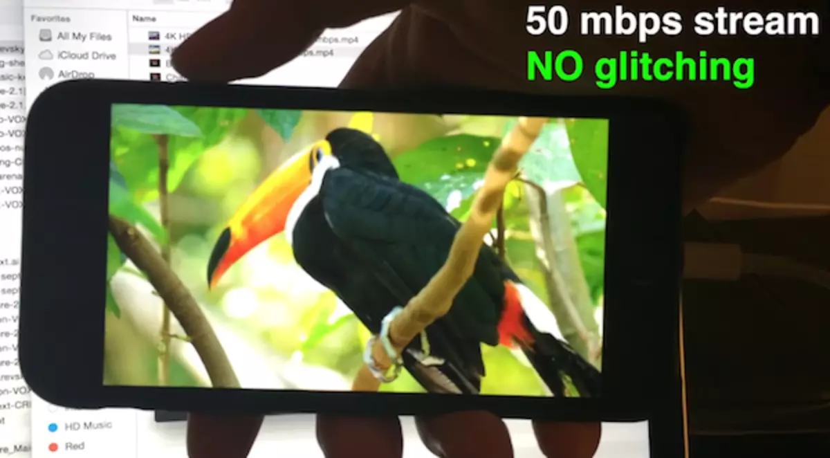 iPhone 6 pamoja na 4K.