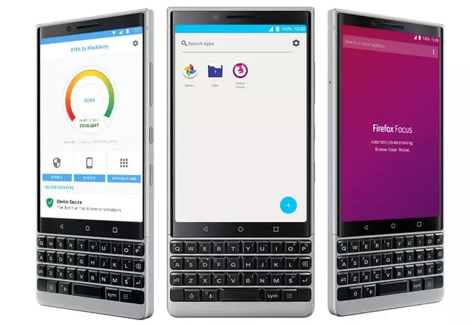 Meidieling Blackberry Key2 - Moderne smartphone mei fysyk toetseboerd 15158_2